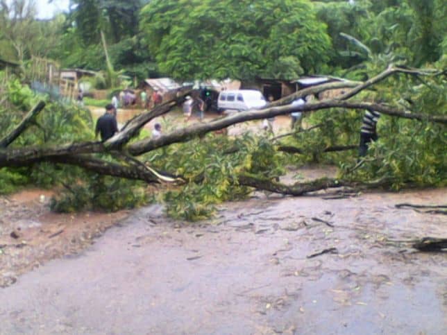 Photo Story: Hamren Town Flash Flood - NewsBlaze India